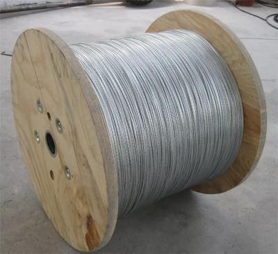 China 1x7 3.0mm Greenhouse Cable Galvanized Steel Cable Wire for Grape Trellis Support Reinforcement and Strengthening for sale