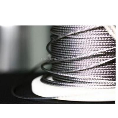 China 12mm 6X24 7FC Stainless Steel Wire Rope AISI304/304L/316/316L Tolerance Other Si Content % 1.0 for Construction Projects for sale