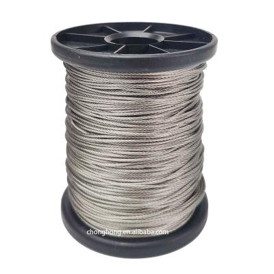 China High Strength Galvanized Carbon Steel Wire Rope for Lifting C Content % 0.08% Processing Service Other for sale