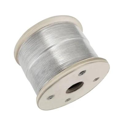 Quality High Corrosion Resistance 7x7 1.5mm 2mm PVC Coated Stainless Steel Wire Rope for Lifting and Rigging 1570MPa 2160MPa for sale
