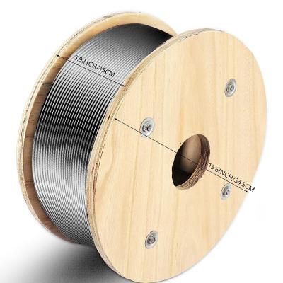 China Real Galvanized Ungalvanized Steel Cable Iron Cable 6mm 14mm with Non-coated and Processing Service for sale