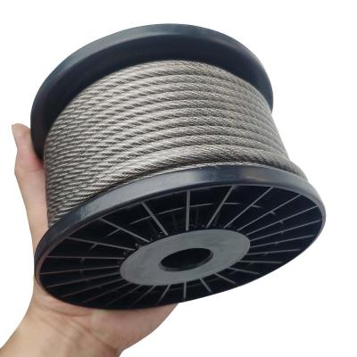 Китай 7*7 Строительные проволоки из нержавеющей стали TPU PVC для нелегированных применений по стандарту AiSi продается