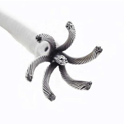 Китай Нелегированные выкапывающие 7X19 12 мм горячее оцинкованное стальное проволочное верёво для тяжелых применений и проектов продается