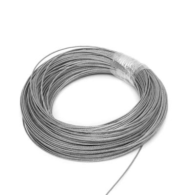 Китай 200 футов Длина DIN3058 DIN3059 6X19s 6X19W 12 мм 16 мм 21 мм 23 мм Черный яркий негальванизированный оцинкованный стальной провод продается