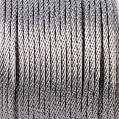 China Galvanized 19X7 Non-Rotating Wire Rope For Port Lifting Cranes Other Processing Services Offered for sale