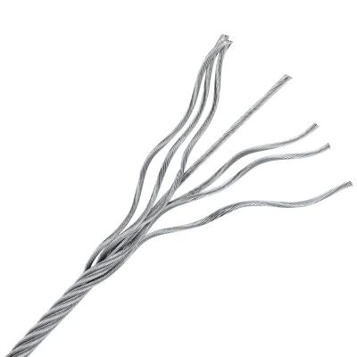 Китай Противоржавеющая стальная проволока 304 кабель из нержавеющей стали для сборки наружных 7X19 продается