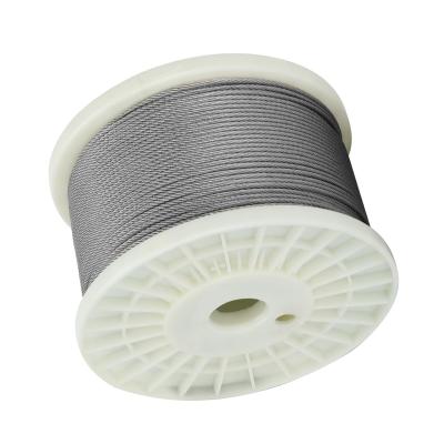 Китай АИСИ SUS316 7X19 Сетевая веревка из нержавеющей стали для морского строительства продается