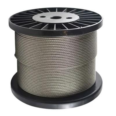 Китай 1/4" T304 кабель из нержавеющей стали 350FT кабель для самолетов продается