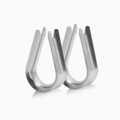 Cina 12PCS M10 Acciaio inossidabile ditale per il montaggio di linea di trazione e 3/8 pollici di diametro filo di fili in vendita