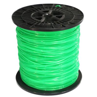 China 0.95 Inch Grass Trimmer Spool Line String Trimming Line Nylon Steel Wire Core Brush Cutter Line for sale