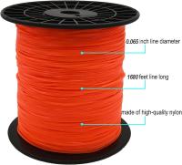 China High Tenacity Grass Trimmer Line.080 String Trimmer Edger Line for sale