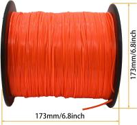 China High Tenacity Grass Trimmer Line.080 String Trimmer Edger Line for sale