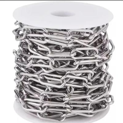 China Standard Stainless Steel 304 Polished Short Link Chain Well Trimmed with Calibration Technology and Standard for sale