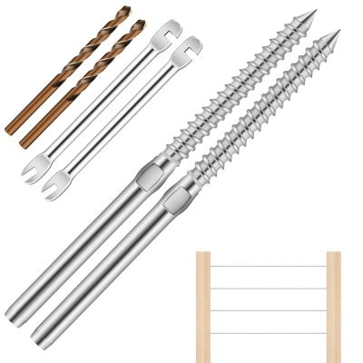 China 316 Stainless Steel Cable Railing Tensioner Kit for Deck Railings for sale