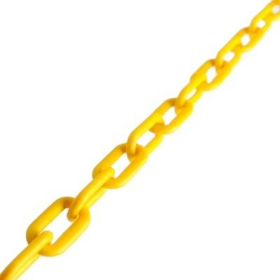 China Plastic Coated Warning Chain with Injection Structure and Customizable Size for Roadway Safety for sale