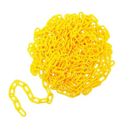 China Black Finish Plastic Link Chain with Injection Structure for Roadway Safety for sale