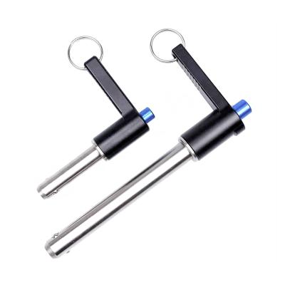 China Stainless Steel Self-Locking Quick Release Pin with L-Handle for Corrosion Resistant Applications for sale