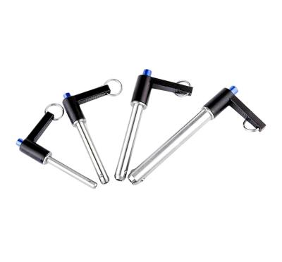 China Stainless Steel Self-Locking Quick Release Pin with L-Handle for Corrosion Resistant Applications for sale