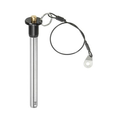 China Pino de liberação rápida de alta precisão para serviço pesado com alça de botão fácil de usar para fixação segura à venda