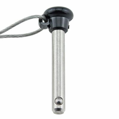 China 316 Stainless Steel Quick Release Pin with Loss Prevention Cord for Secure Fastening for sale