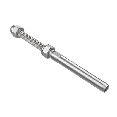 China High Tensile Strength Swage Stud with Fatigue and Wind Rain Resistance for Cable Railing Hardware for sale