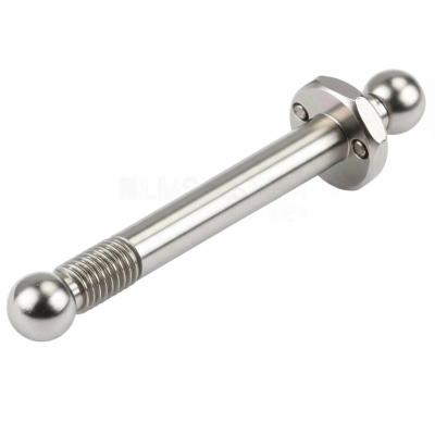 China Stainless Steel Grade 304 Ball Locking Push Button Pin Durable Secure Fastening Solution Ideal for Industrial Applications for sale