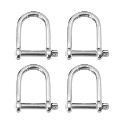 China High Quality Good Price Stainless Steel Dee Shackle for Lifting for sale