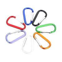 China D Ring Shape Hook Multi-Function Spring Snap Key Clips Tool for Home Camping Hiking Traveling Backpack for sale