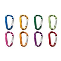 China D Ring Shape Hook Multi-Function Spring Snap Key Clips Tool for Home Camping Hiking Traveling Backpack for sale