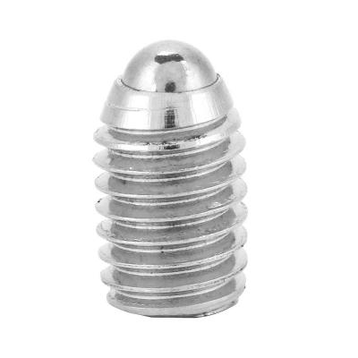 China Hex Socket Spring Ball Plungers Durable Stainless Steel Precision Threaded Push Fit Insert Screws for Lubrication for sale