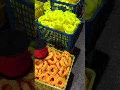 150 Fuß Weed Eater String 1,0 mm-5,5 mm Rund Trimmer Linie Orange Nylon String Trimmer Linie für den universellen Ersatz