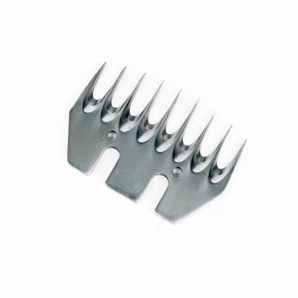Quality Replaceable 9 Teeth Carbon Steel Sheep Clipper Blade with 1 Year Warranty for Professional Livestock Shearing for sale