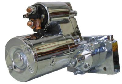 China SBC BBC GM Chevy High Torque Mini Racing Starter 3HP OSGR 1.4KW CHROME 18492-C for sale