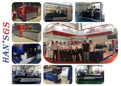 China Cortadora del laser del metal del bastidor de aluminio de Hans GS con fuente de laser de IPG en venta