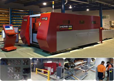 China Máquinas para corte de metales del laser de la fibra de la refrigeración por agua con el motor servo japonés y el conductor de la CA en venta