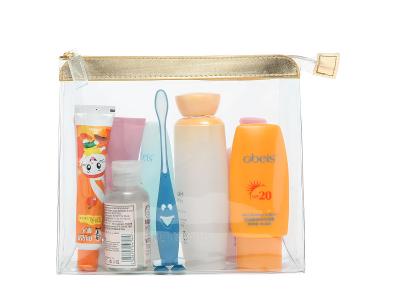 China Custom Flexible Packing Screen Printing Zippered Vinyl Bags for Fragrance , Lotion for sale