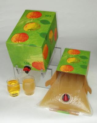 China Aseptic Bib Bag In Box For Juice Dispenser for sale