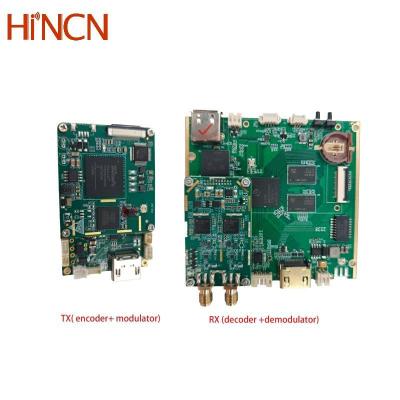 China H.265 H.264 COFDM Video Receiver RF RX TX Module Low Latency AES256 for sale