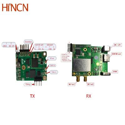 China VHF UHF COFDM Video 433 Mhz Transmitter Module 2.4 Ghz TX RX For UAV UGV for sale