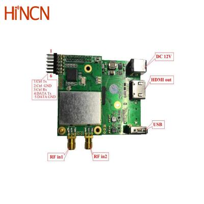 China VHF UHF COFDM Video Transmitter And Receiver Module TX RX For UAV UGV for sale