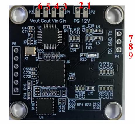 Scrambling module pinout diagram