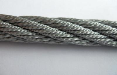 China 7x37 316 Stainless Steel Wire Rope Strength With 20mm For Chemical Industrial for sale