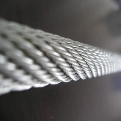 China 6x37 AISI Galvanized Steel Wire Rope with Diameter 3mm for sale