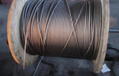 Cina cavo metallico di BACCANO/GB/ASTM di 6mm, 6x19 per i ponti/elettricità in vendita