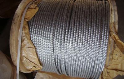 China Crane High Strength Galvanized Steel Wire Rope with Steel Core for sale