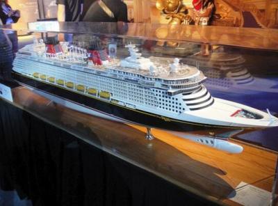 Cina Il modello di nave da crociera di Disney di simulazione, modello di fantasia di Disney con evita troppa umidità in vendita