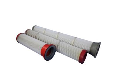 Cina 5um, 0.5um, 0.2um, 2um, scaricante la cartuccia di filtro compatta dalla polvere con lo scheletro centrale galvanizzato in vendita