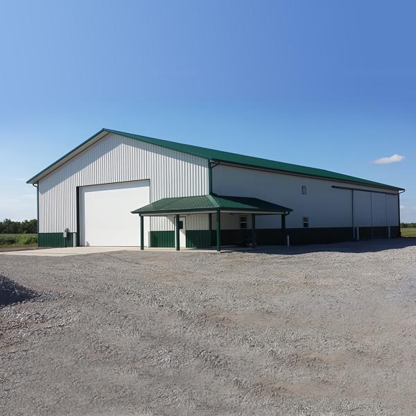Quality High Strength Steel Prefab Farm Shed Building Prefab Metal Warehouse Building Anti Rust for sale