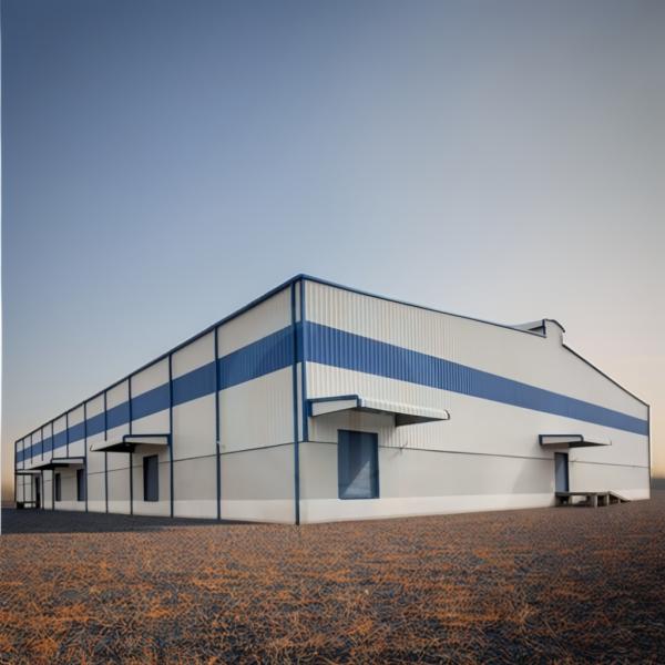 Quality Quick Assembly Prefabricated Workshop Steel Structure Warehouse Wind Resistant for sale