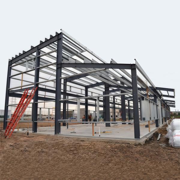 Quality Heavy Duty PEB Steel Building Open Span Pre Engineered Metal Building Fast Assembly for sale